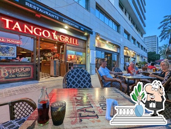 Carta del restaurante Tango Grill Steak House, Barcelona