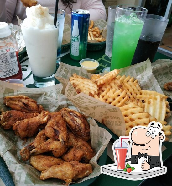 Comida rápida Wingstop San Ángel, Ciudad de México, Av. Insurgentes Sur ...