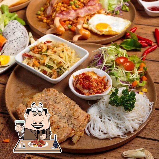 Menu at Lankinsen restaurant, Mae Hia, ล้านกินเส้น - Lankinsen ...