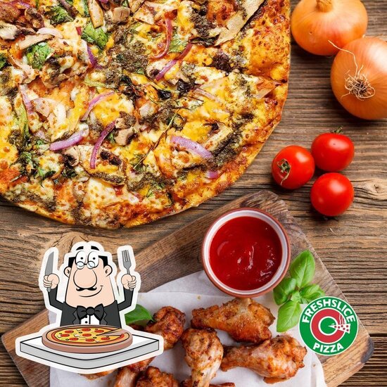 Freshslice Pizza, 1305 1 St SW in Calgary - Restaurant menu and reviews