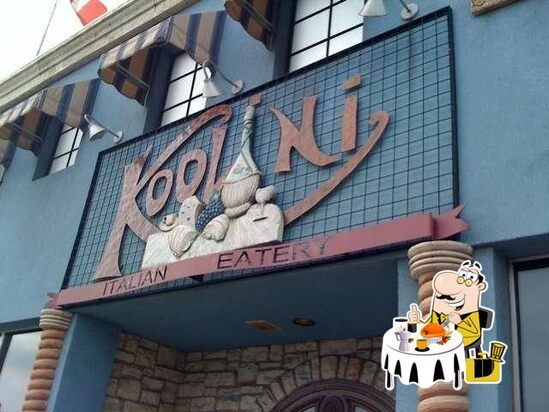 Menu at Koolini's Italian Eatery restaurant, Windsor