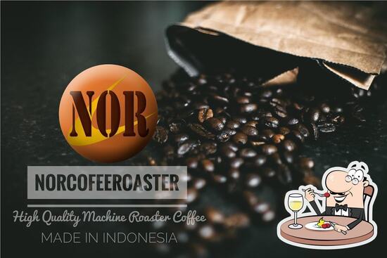 Menu at NOR Coffee Roaster, Jember