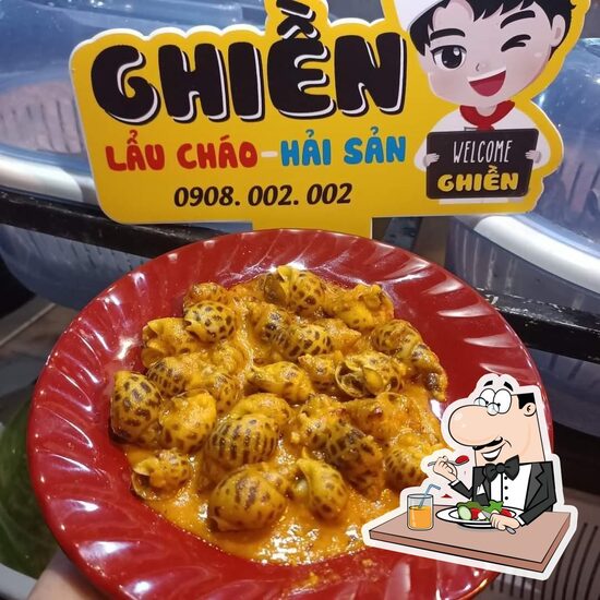 Menu at Ghiền hải sản (Ốc Thảo Mặp) restaurant, Ninh Hòa