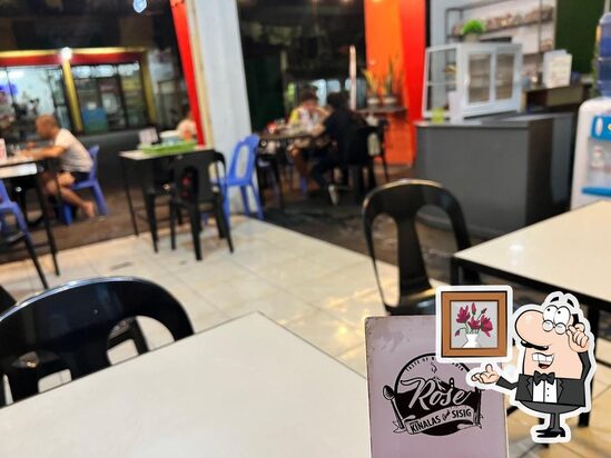 Menu at Rose Special Kinalas and Sisig restaurant, Legazpi City