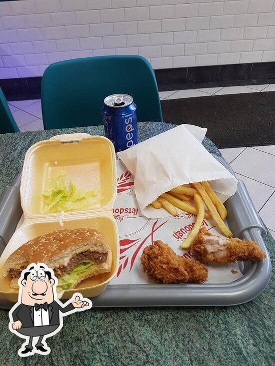 Menu at Simpsons Chicken fast food, Hailsham