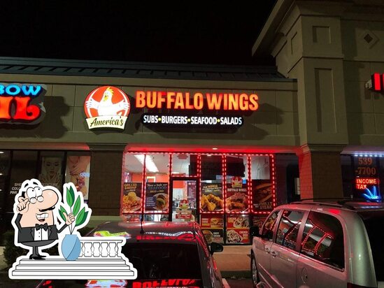 Menu at America's Buffalo Wings { Open 24/7 } restaurant, Suffolk