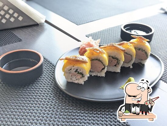 Menu at Bo Sushi restaurant, Bouskoura, P3011