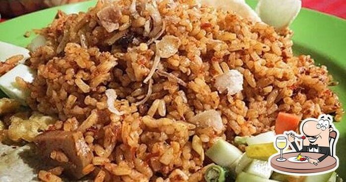Menu at Nasi goreng Cak Har restaurant, Batam