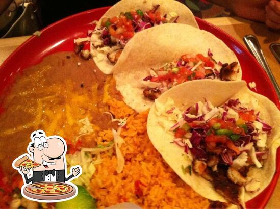 Menu at Patron Azteca restaurant, Hollywood