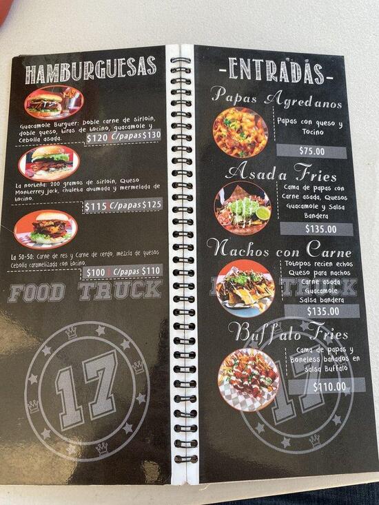 Carta del restaurante Agredano's Burguer & Wings, Tijuana, Av. José ...