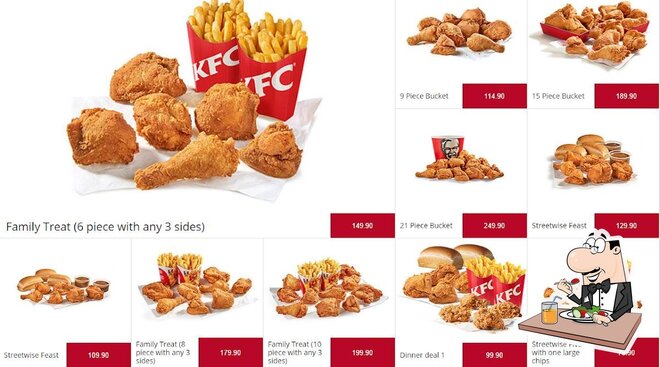 KFC Cleary Park restaurant, Bethelsdorp, Shop 1A - Restaurant menu and ...
