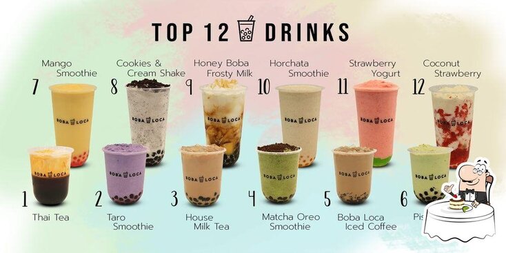 Boba Loca, 1689 Arden Way in Sacramento - Restaurant menu and reviews