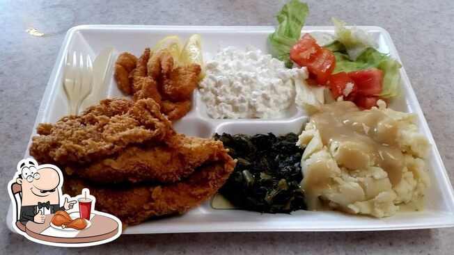 Menu at Jay's Krispy Fried Chicken fast food, Sikeston