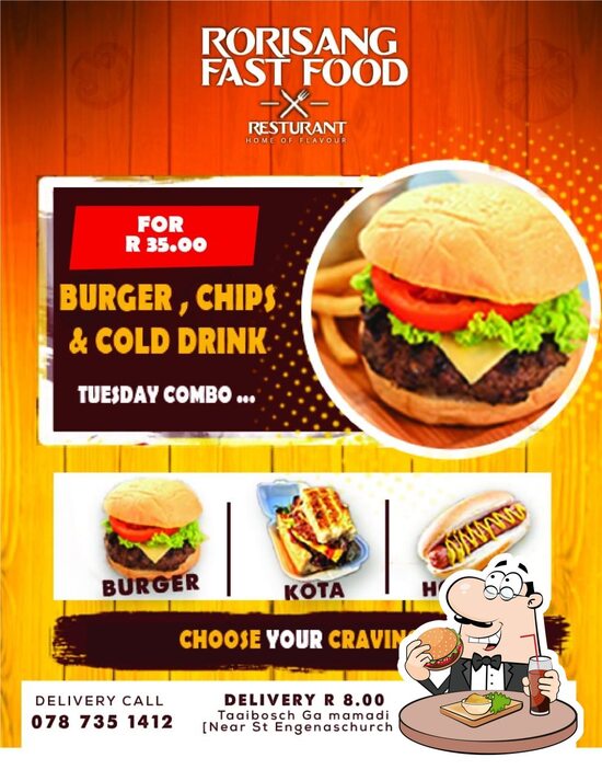 Rorisang Fast Food - Restaurant menu, prices and reviews