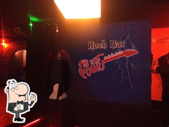 Menu at The Big Four Rock Bar, Madrid