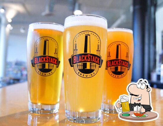 Menu at BlackStack Brewing pub & bar, Saint Paul