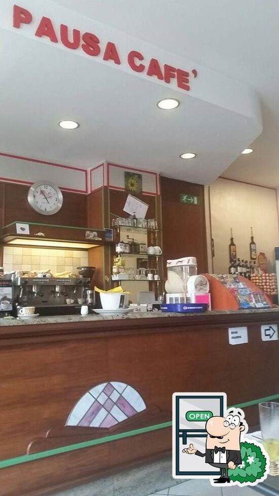 Menu at Pausa Caffè pub & bar, Turin, Via Michele Lessona