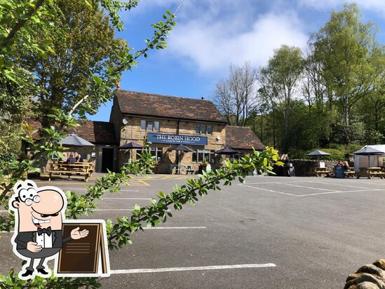 Carta del pub y bar The Robin Hood Inn, Baslow and Bubnell