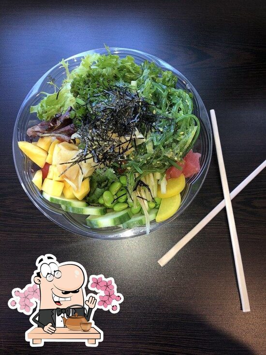 Menu at AA POKE restaurant, Fort Wayne