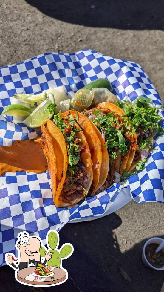 Menu at Mariscos y Tacos los Compas restaurant, San Jose, 204 Willow St