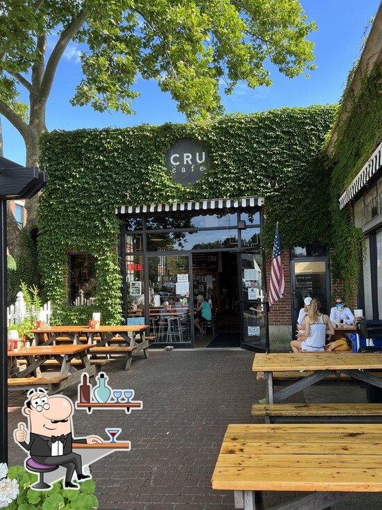 Menu at CRU Café cafe, Newport