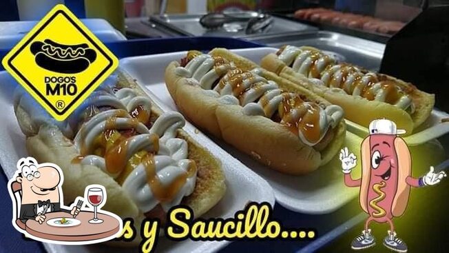 Menu at Hot Dogs M10, Delicias