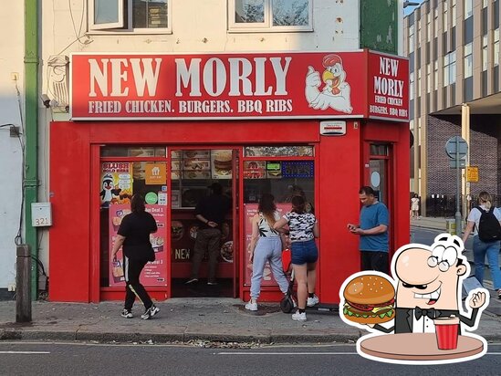 Menu at New Morly, London, 321 Merton Rd