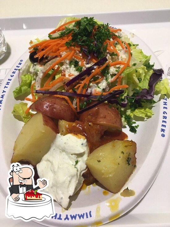 Menu at Jimmy The Greek restaurant, Toronto, 555 University Ave Suite #M416