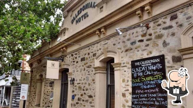 Menu at Caledonian Hotel pub & bar, North Adelaide, 215 O'Connell St