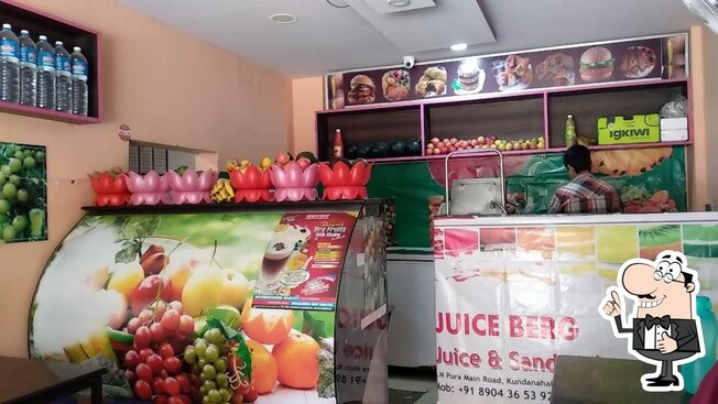 Menu at The Real Juice Berg, Bengaluru