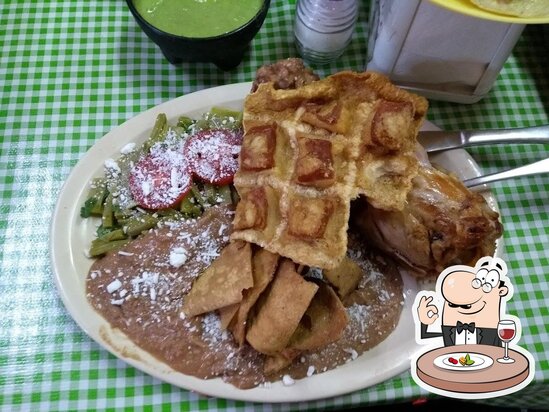 Menu at CARNITAS ARIO restaurant, Mexico City