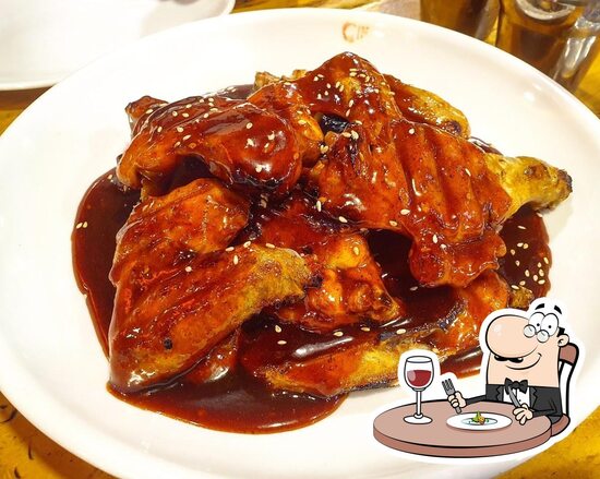 Menu at CF Chicken Hof restaurant, Seoul