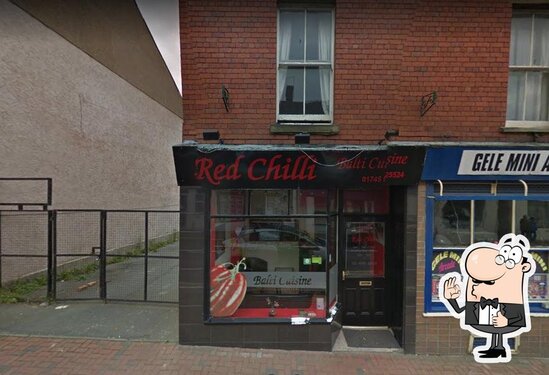 Menu at Red Chilli fast food, Abergele