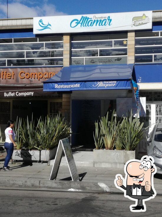 Carta de Pescaderia Altamar Restaurante - Galerías, Bogotá