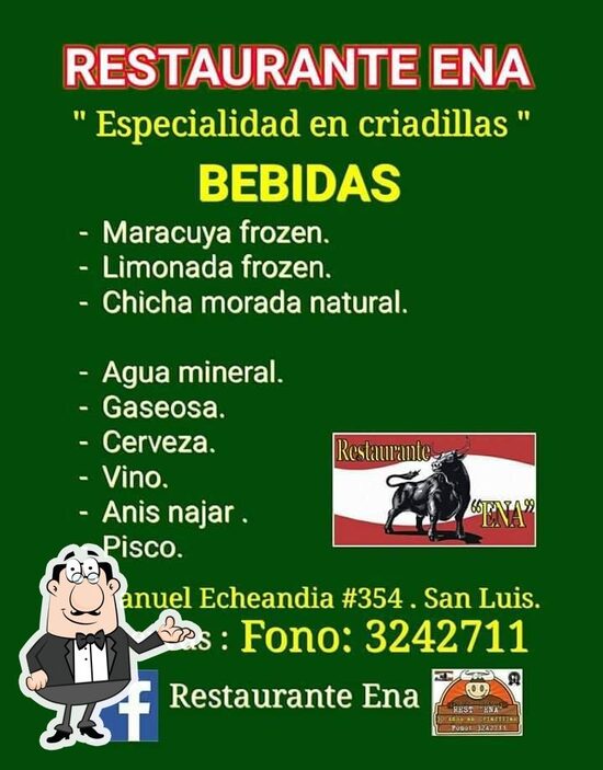 Restaurant Ena, San Luis - Menú del restaurante, precios y reseñas