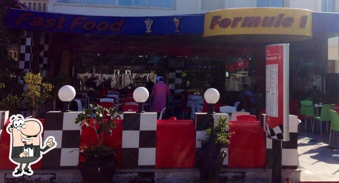 Menu at La Formule restaurant, Tunisia