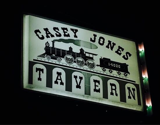 Menu at Casey Jones Tavern pub & bar, Cleveland