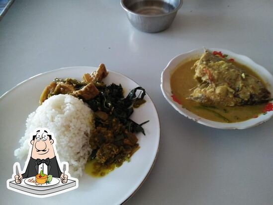 Menu at RM Karya Bundo Minang restaurant, Kebumen