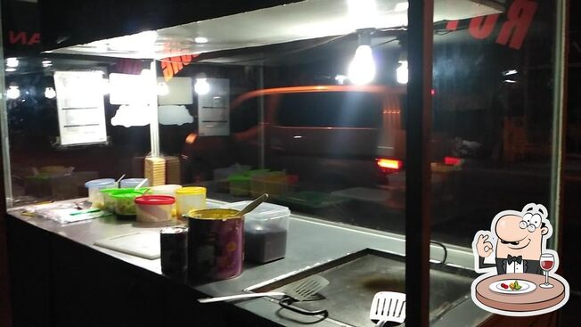 Menu at Roti Bakar Abu Nawas restaurant, Betro