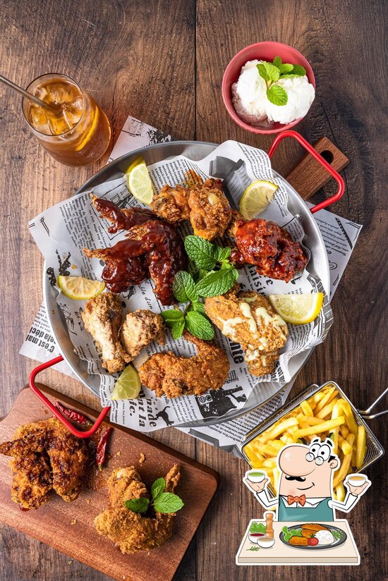 Menu at BUFWIN —chicken buffet & beer. Halal food restaurant, Underwood