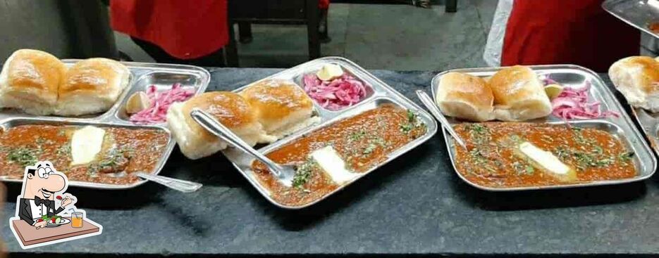 Menu at Cannon Pav Bhaji, Mumbai, Mahapalika Marg