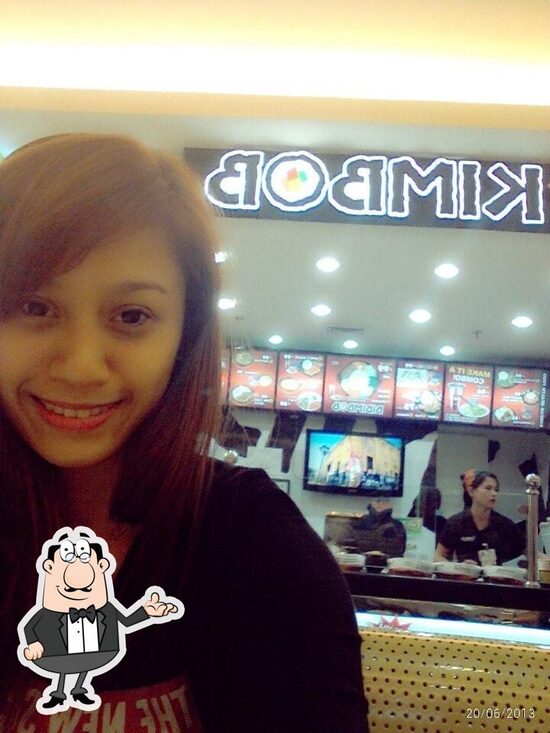 Menu at Mr. Kimbob restaurant, Bacoor