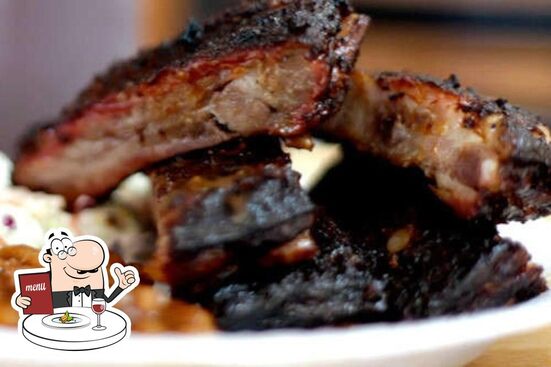 Menu at Brister's Smokehouse BBQ, Ruston