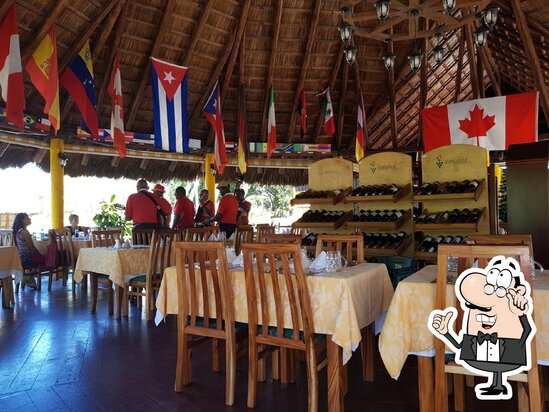 Menu at El Rancho restaurant, Varadero, 5P3X+CGW