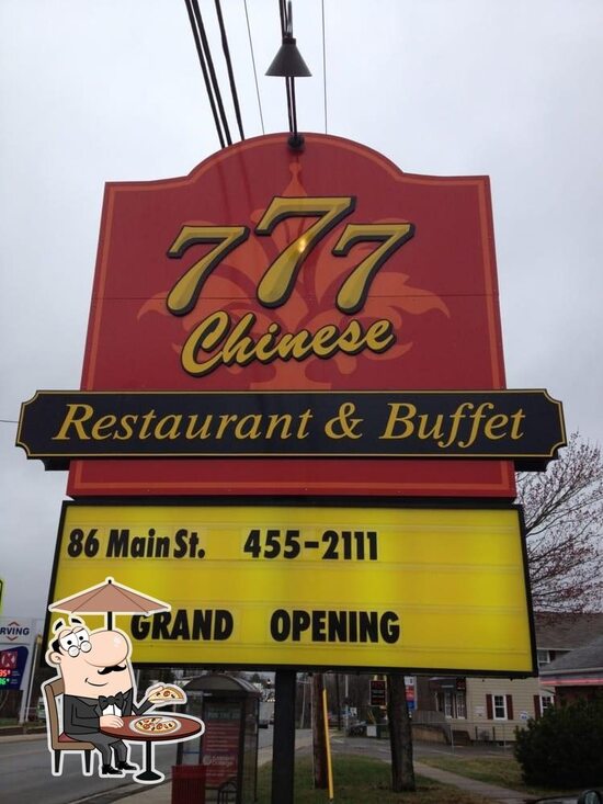 Carta de 777 Chinese Restaurant & Buffet, Fredericton, 88 Main St