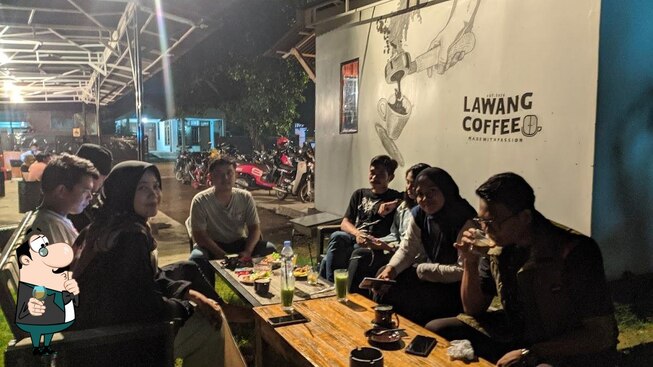 Menu at Lawang Coffee cafe, Ciasem Girang