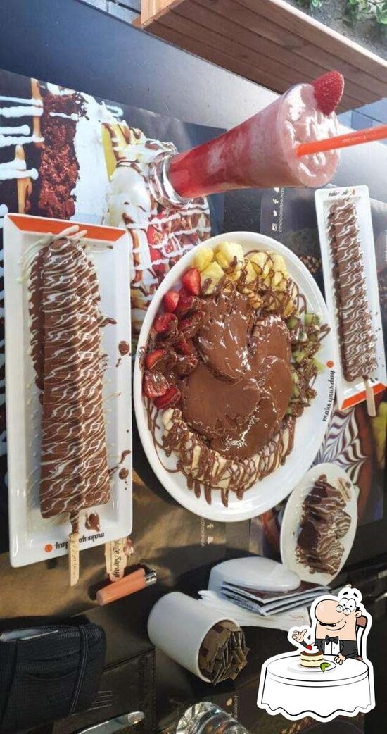 Menu at Chocolate Sarayı, Istanbul, Kocatepe Mahallesi