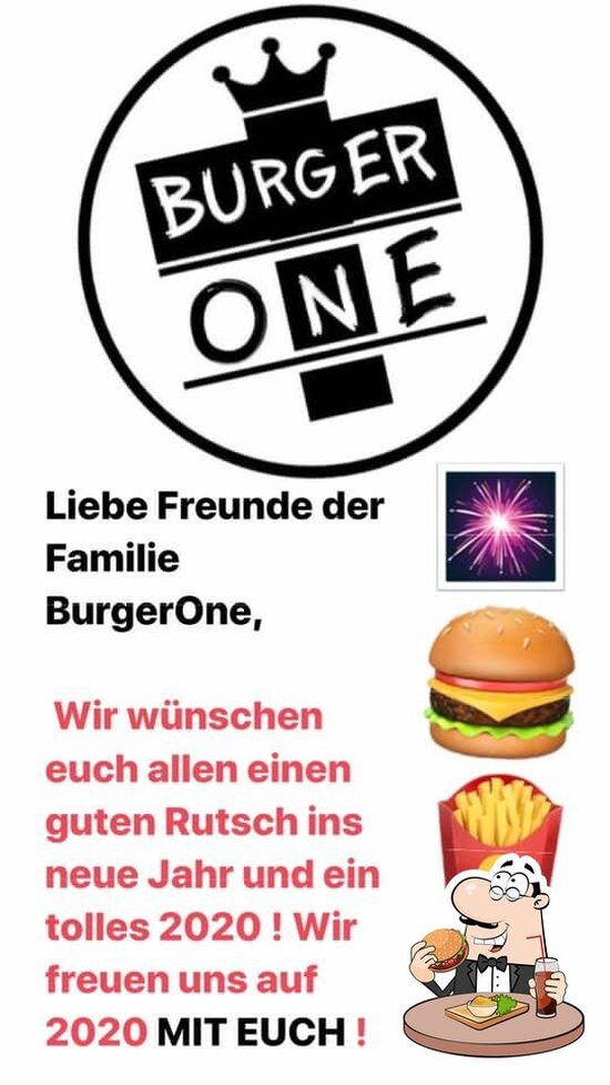 Speisekarte von Burger One restaurant, Großbottwar