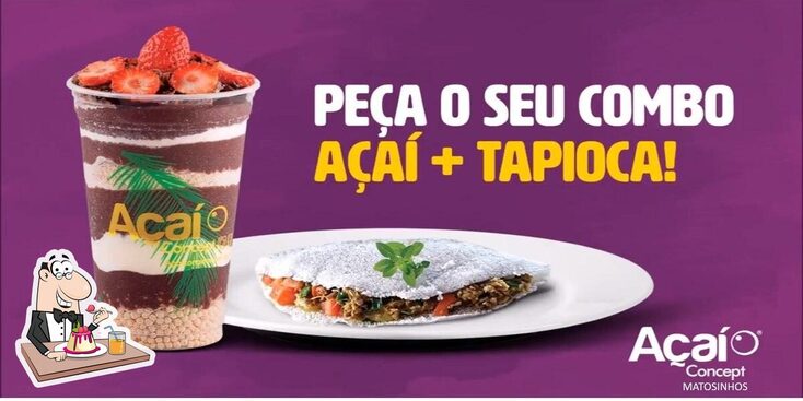 Menu at Açai Concept restaurant, Senhora da Hora, Norte Shopping