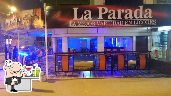 Menu at DISCO BAR LA PARADA, La Gorgona